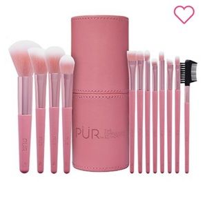 Pur | Makeup | Pr 2piece Crueltyfree Brush Set W Holder | Poshmark